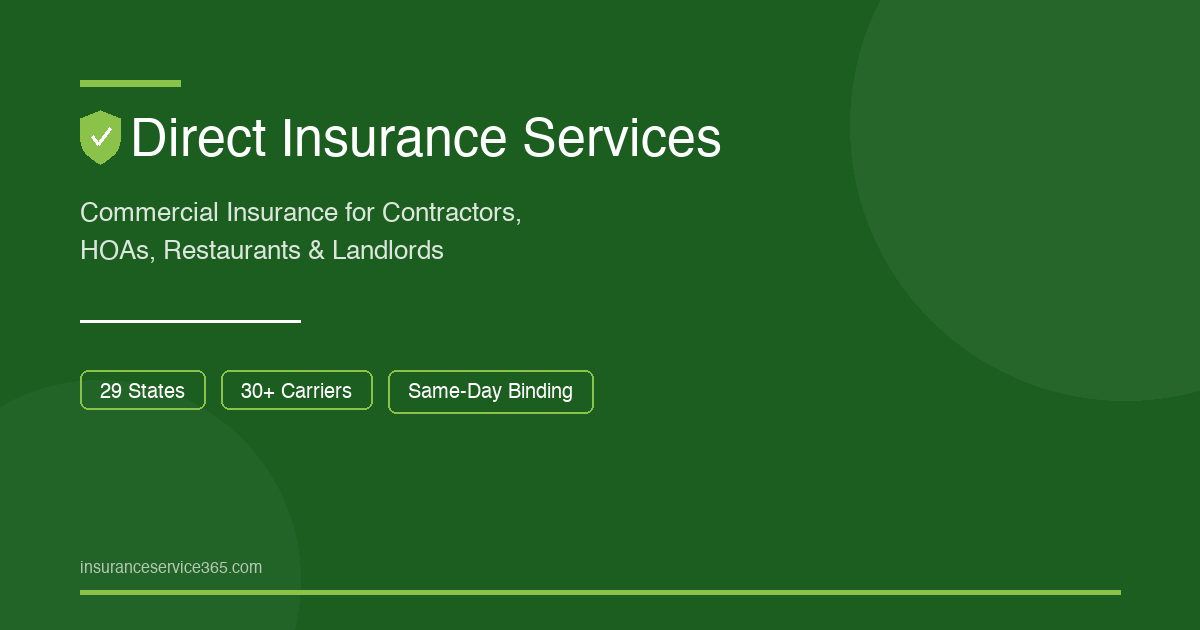 Contractor Insurance Guide 2026: What Contracts Demand | Direct ...
